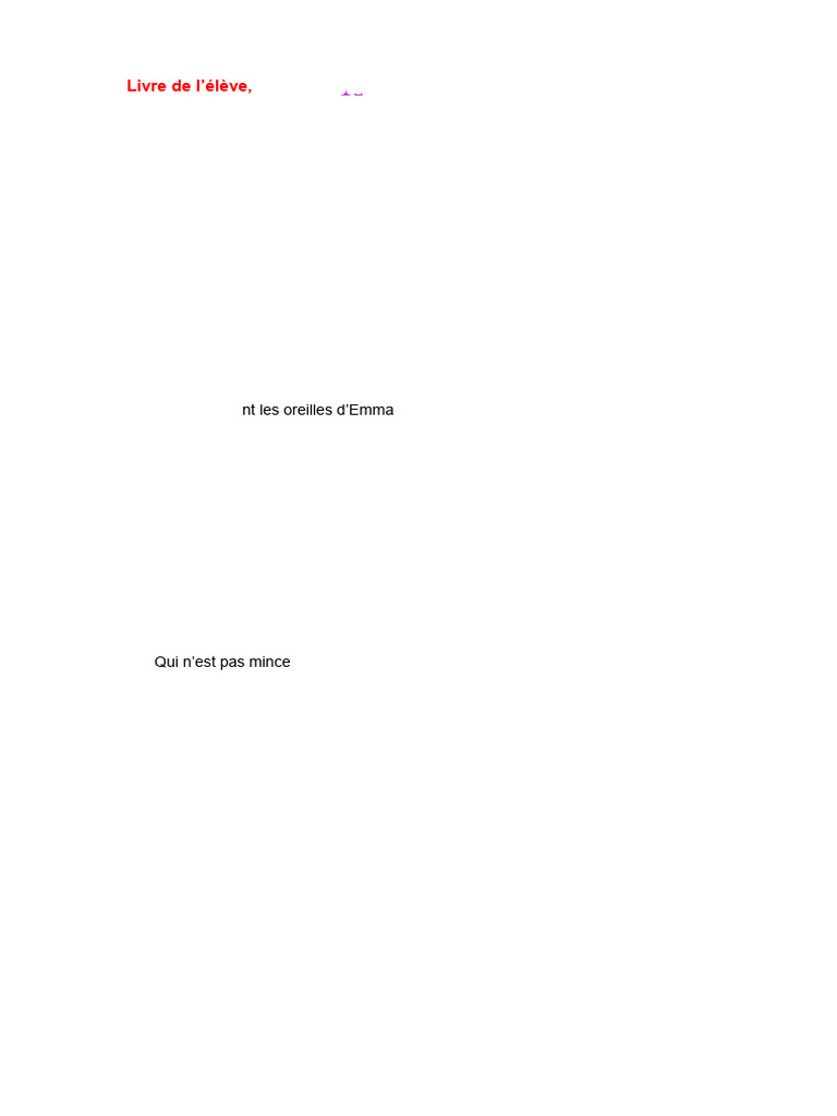Panorama Francophone 1 - Extra Worksheets | PDF