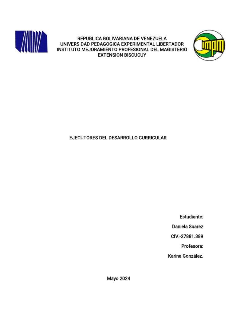 Trabajos Upel . | PDF | Plan de estudios | Salud y bienestar