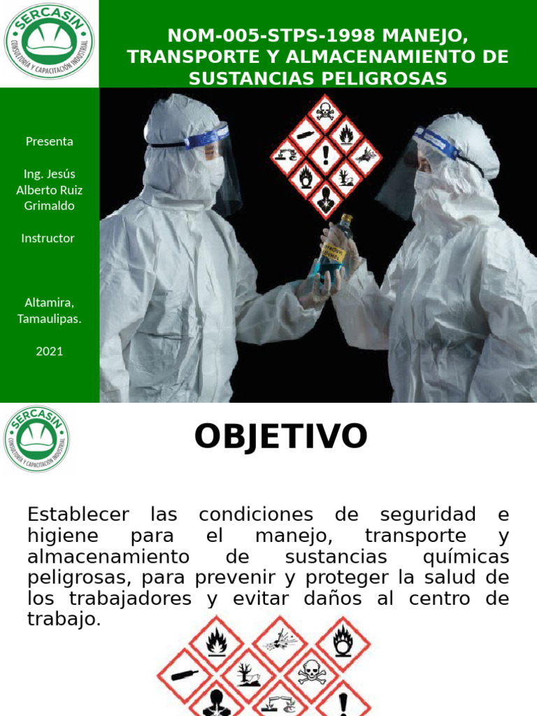 Nom-005-Stps (2) (51001) | PDF | Incendios | Inflamación