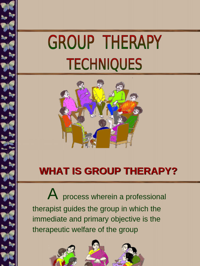 09 Group Therapy | PDF