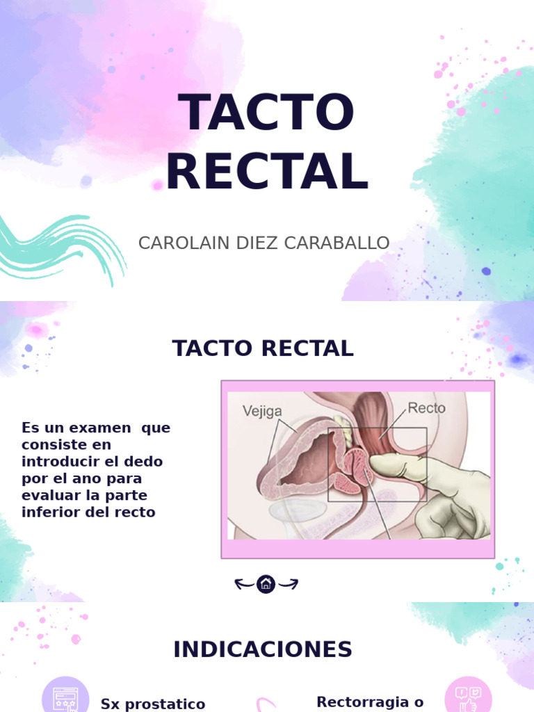 Tacto Rectal , CDC | PDF