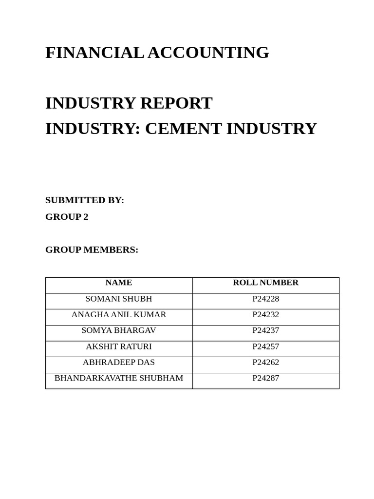 Industry Overview | PDF