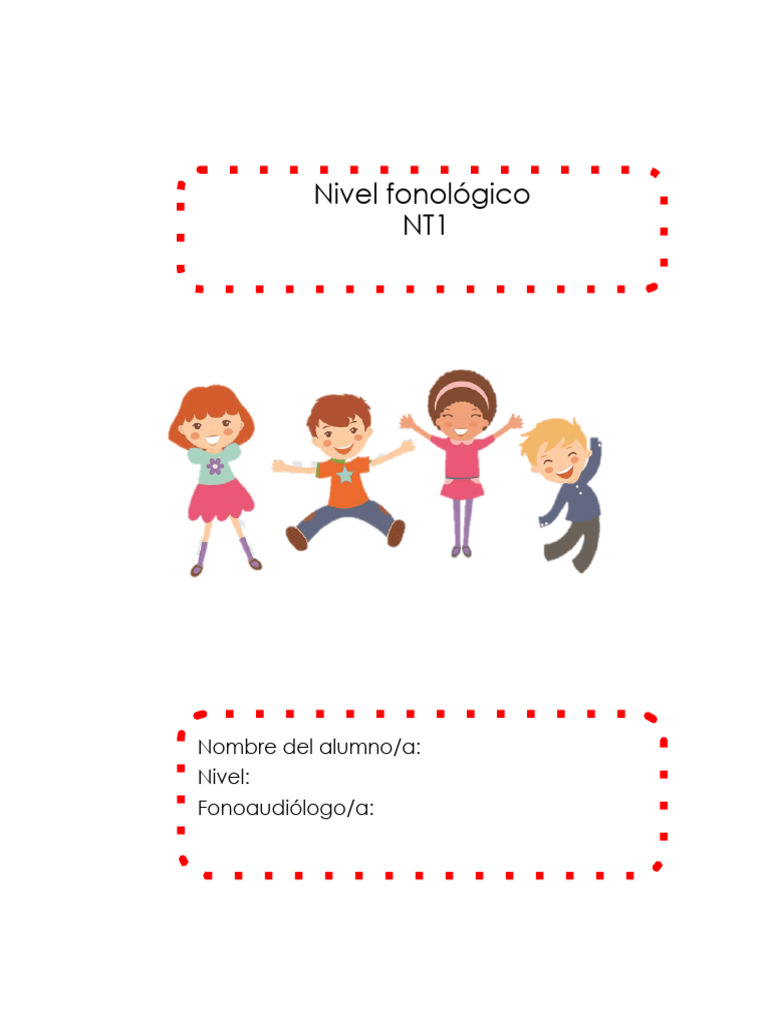 Cuadernillo Nivel Fonologico NT1 | PDF