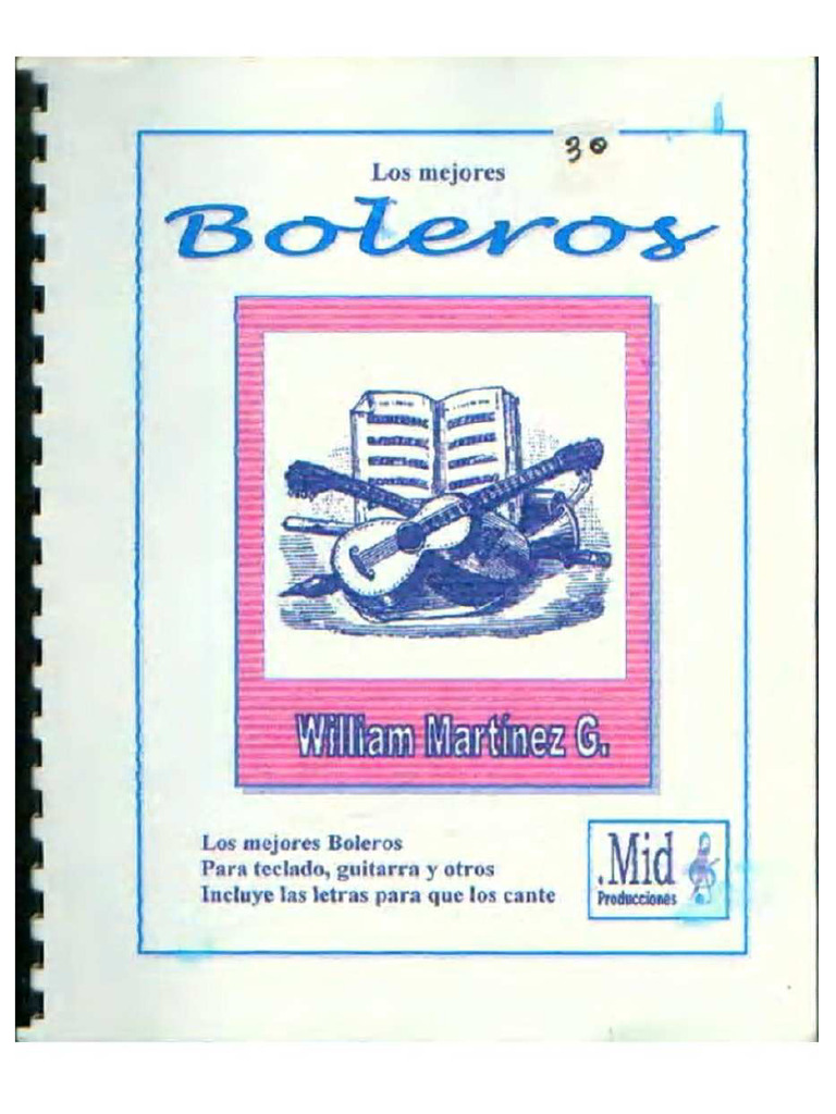 Boleros. Acordes y Letras | PDF