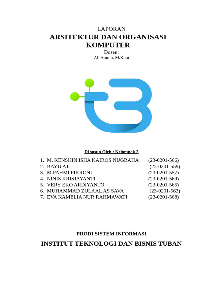Arsitek Dan Organisasi Komputer (Kel2) | PDF