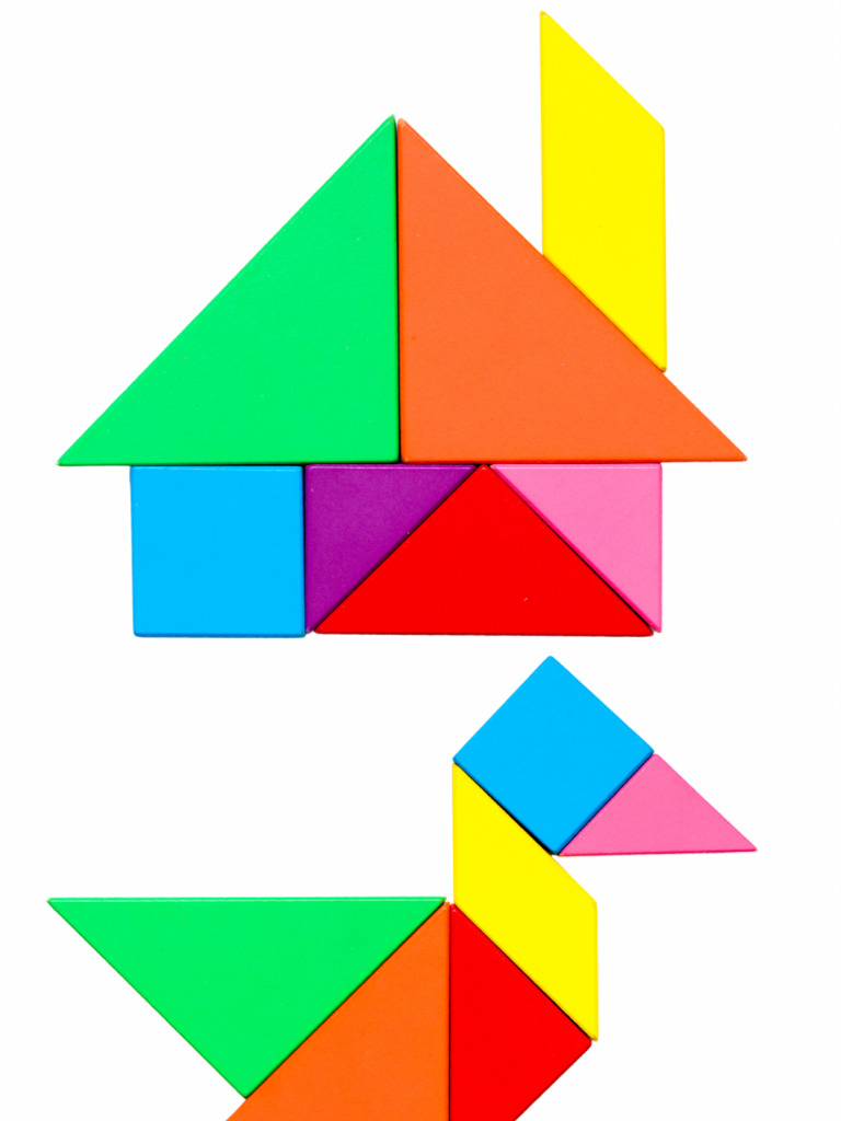 Tangram Shapes and Activity Worksheet | PDF