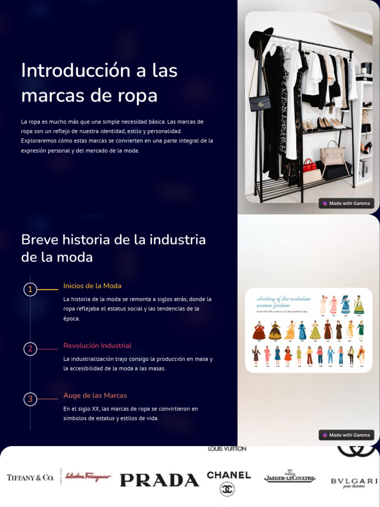 Introduccion A Las Marcas de Ropa | PDF