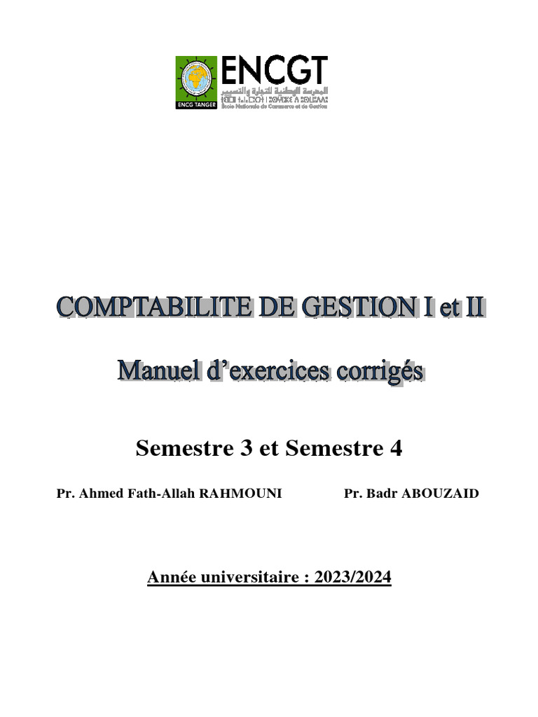 Manuel_Polycopier_compta_gestion_2024 | PDF
