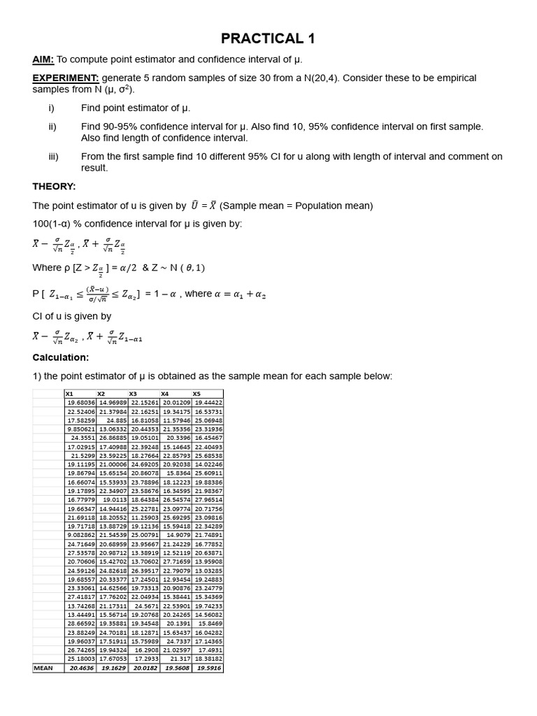 Practicals Toe | PDF