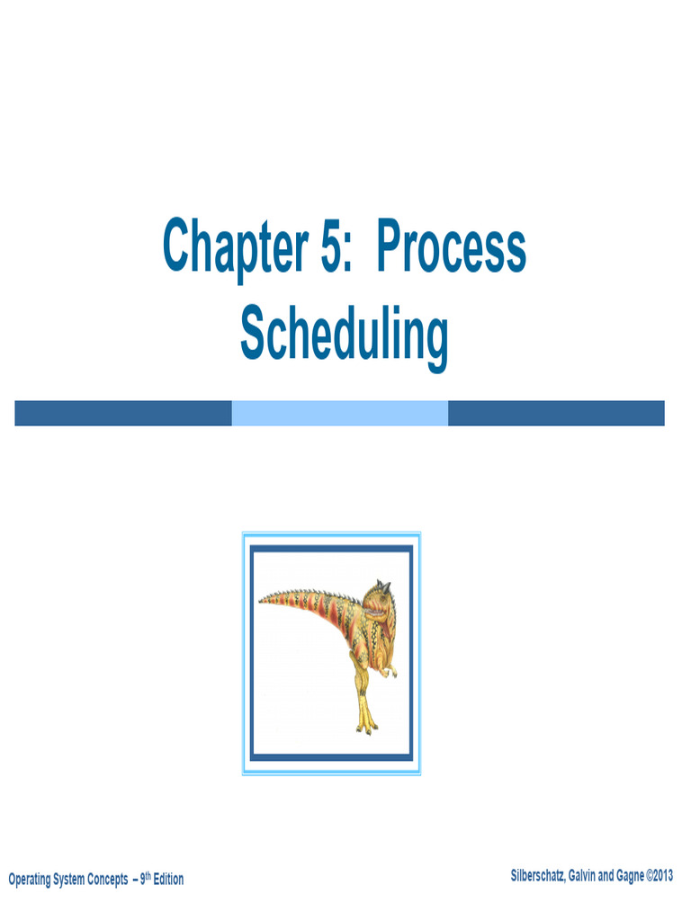 ch05 ProcessScheduling | PDF