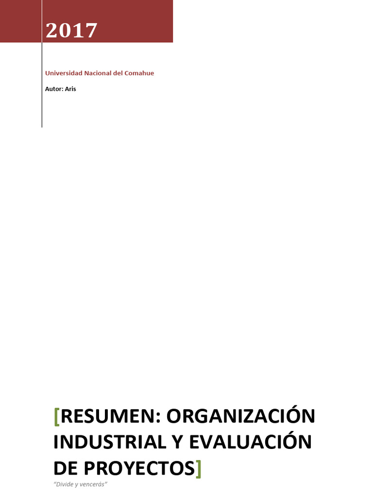 RESUMEN GENERAL POSTA | PDF