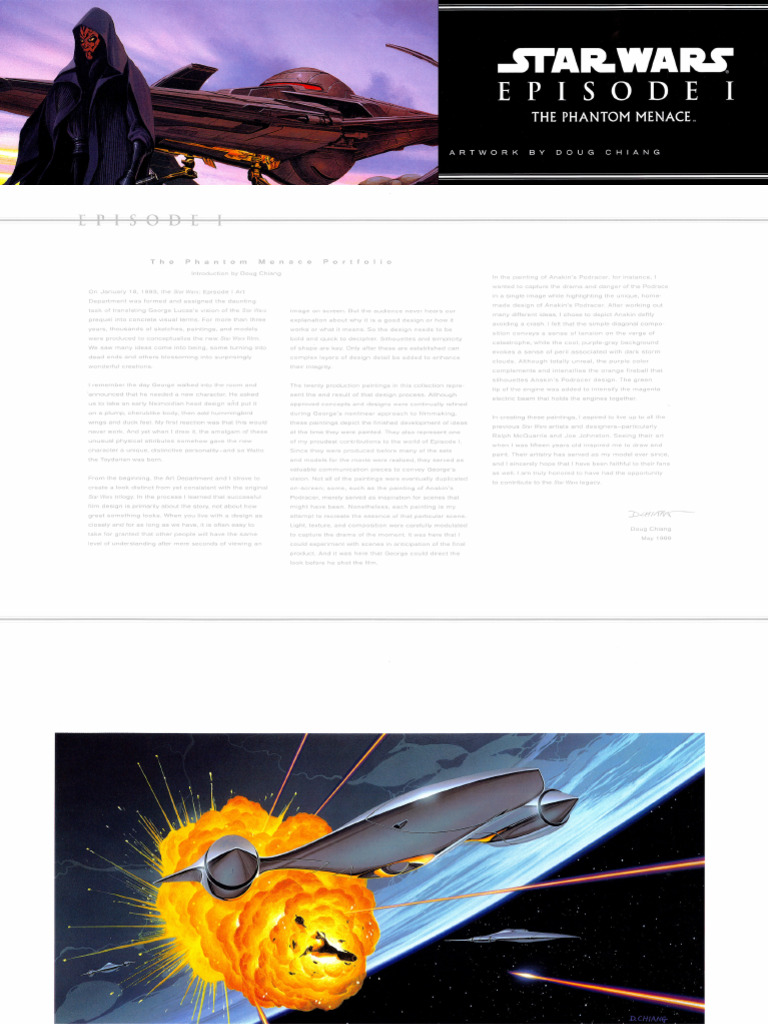 Doug Chiang (Illustrator) - Star Wars - Episode I - The Phantom Menace ...