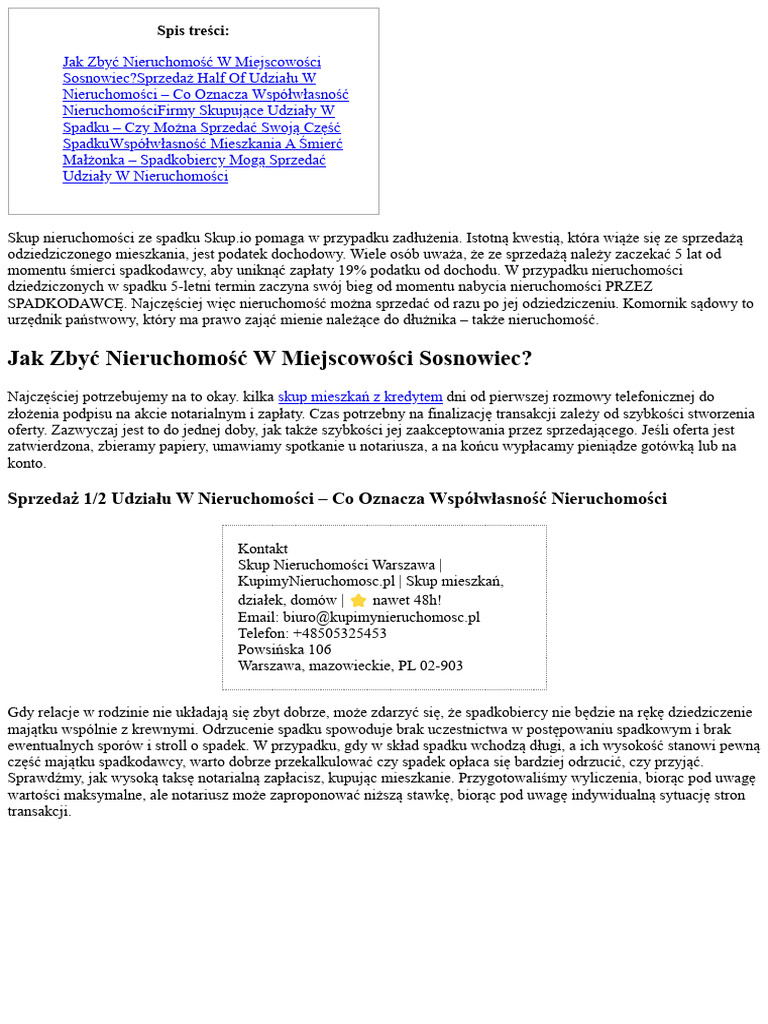Utrudnianie Korzystania Ze Współwłasności Nieruchomości Co Zrobić ...