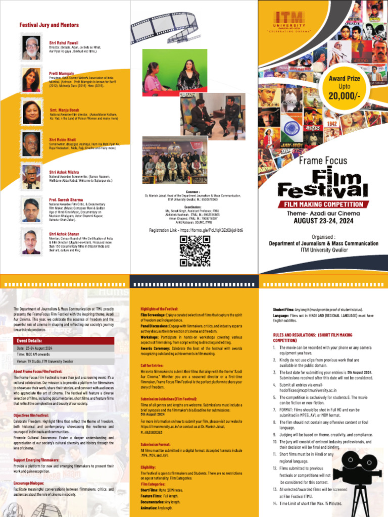 Film Festival Brochure | PDF