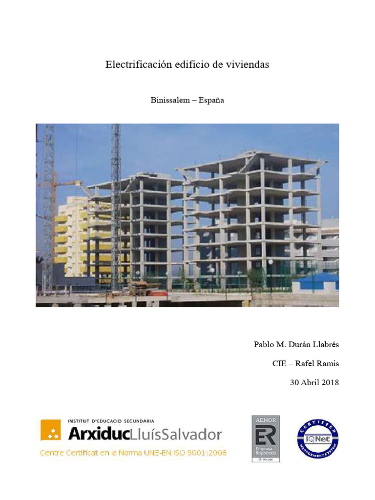 Electrificación edificio | PDF