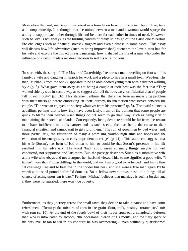 More Often Than Not Marriage Is Perceived As A Foundation Based On The ...