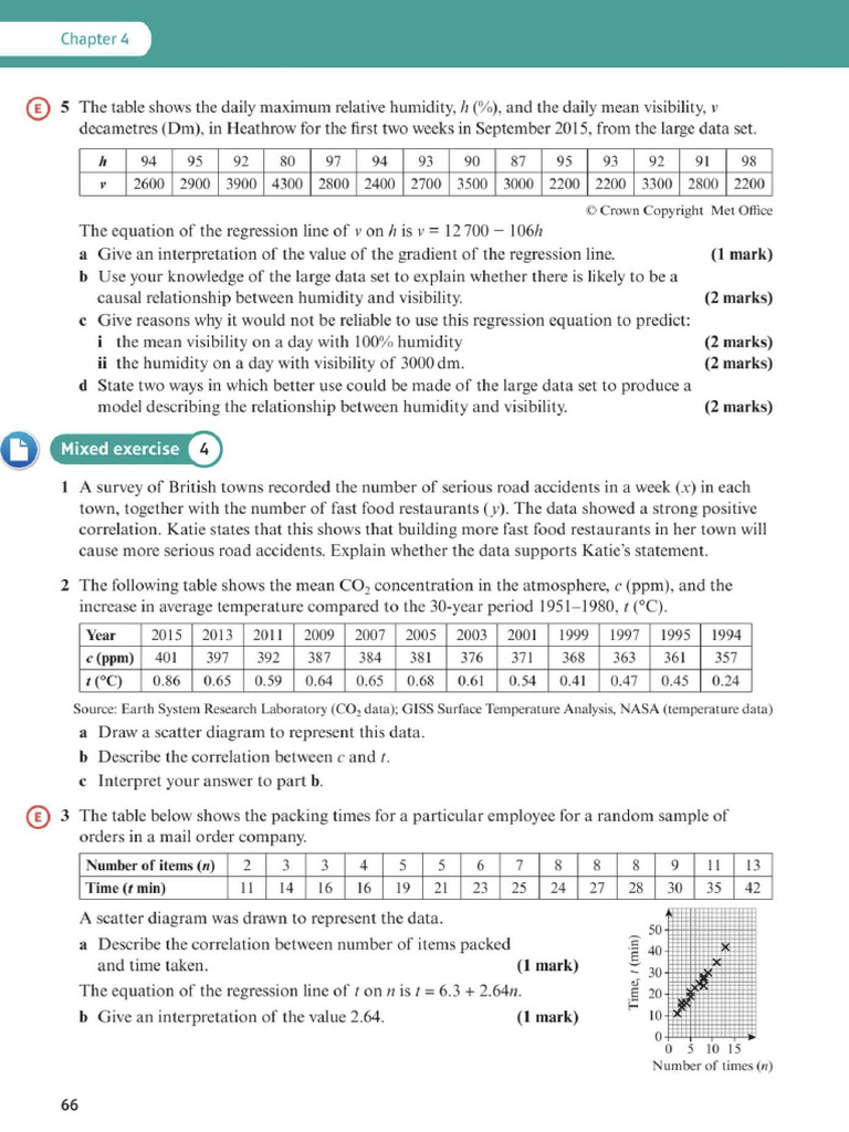 Mixed Exercise 4 | PDF