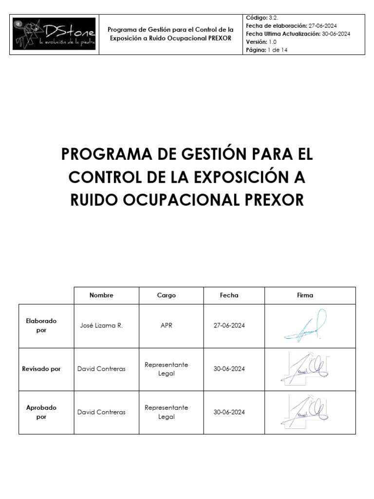 3.2. - Estándar para La Aplicación Del Protocolo PREXOR | PDF