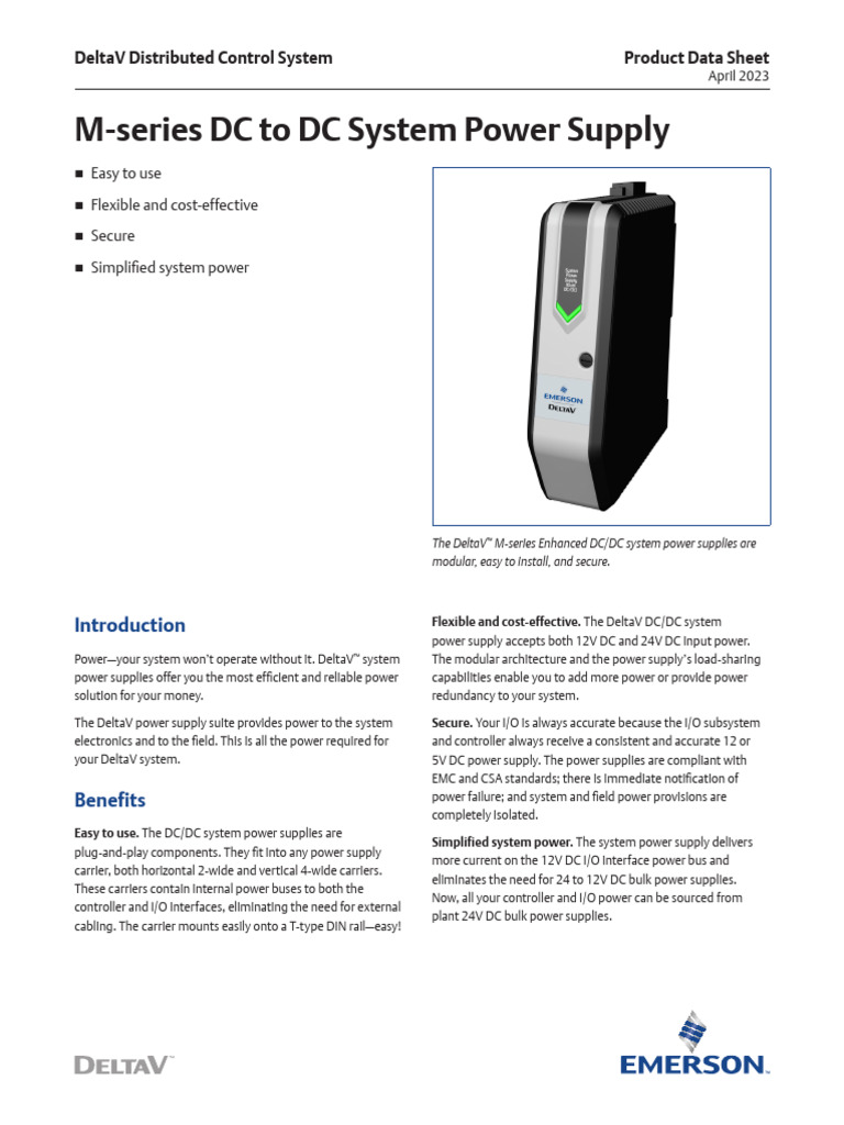 DC-DC DeltaV Power Suppy | PDF