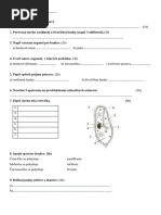 BIO-8.ATest - Zakladne Zivotne Procesy Organizmov A Vyziva Zivocichov | PDF