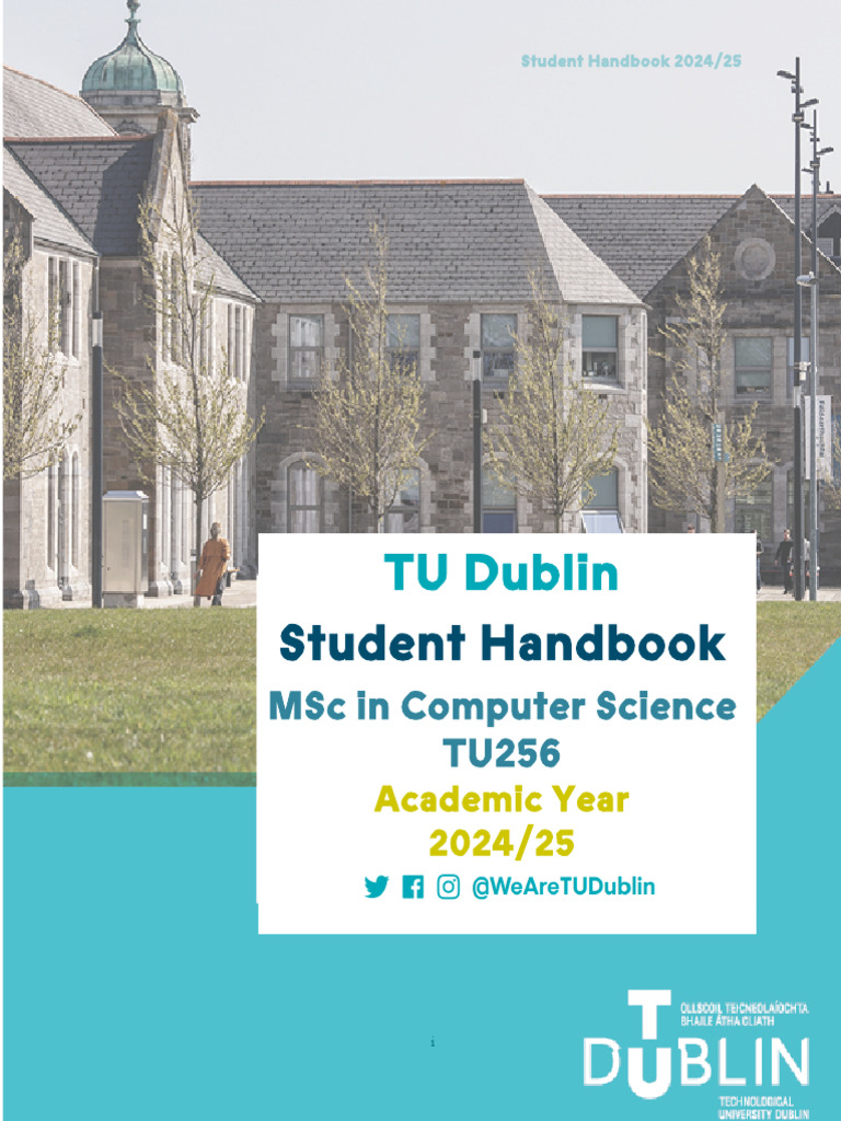 Student Handbook 2024 25 TU256 | PDF