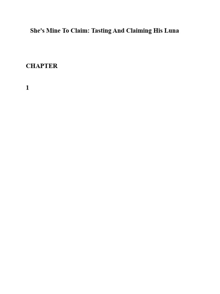 She's Mine 1 | PDF