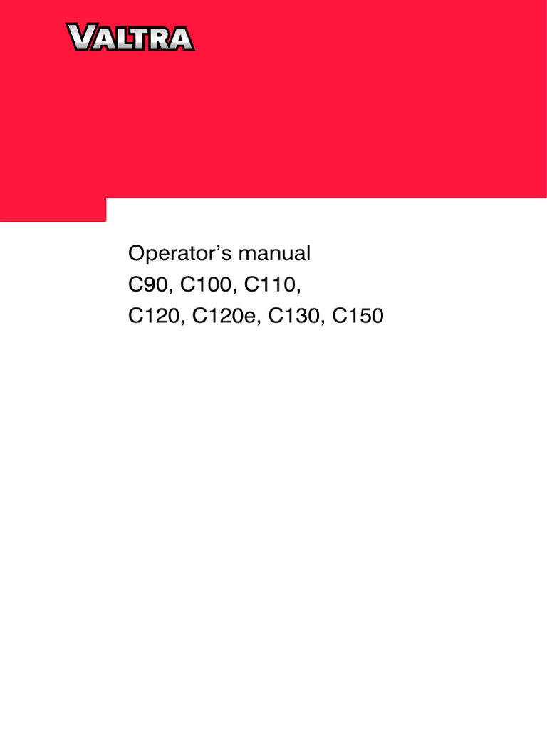 Manual Operare C90-C150 | PDF