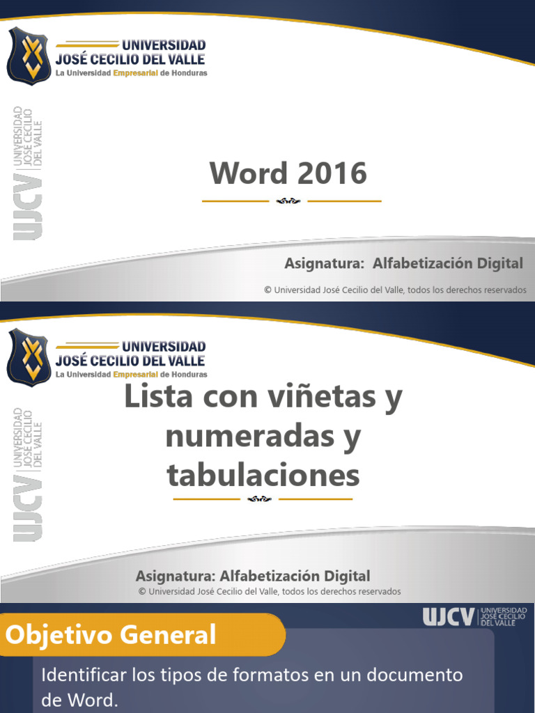 1.P2 Lista Con Vinetas y Listas Numeradas y Tabulaciones | PDF