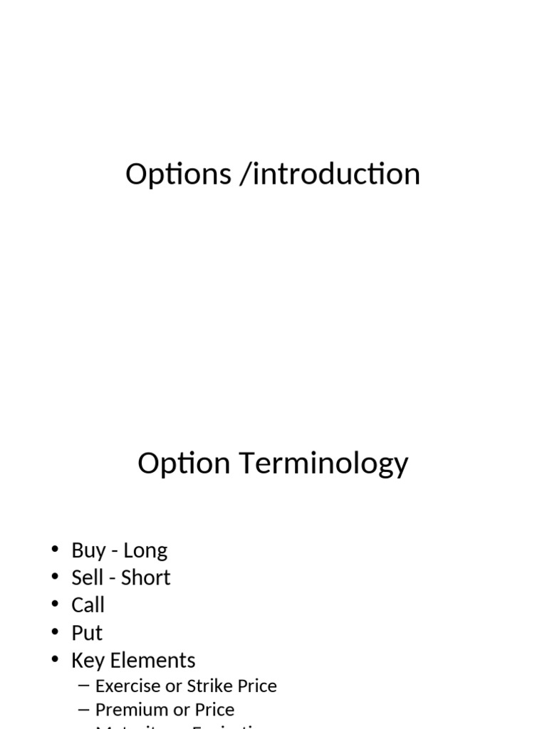Options_1 | PDF