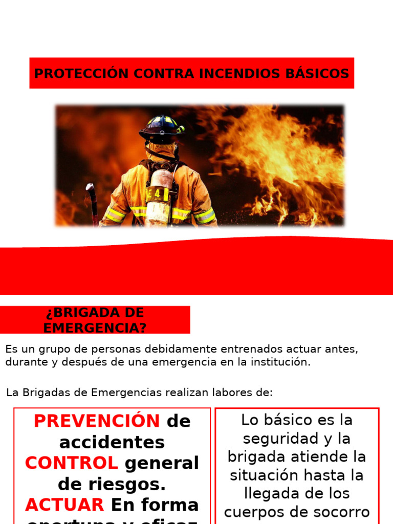 Capacitación Contra Incendio Paula | PDF
