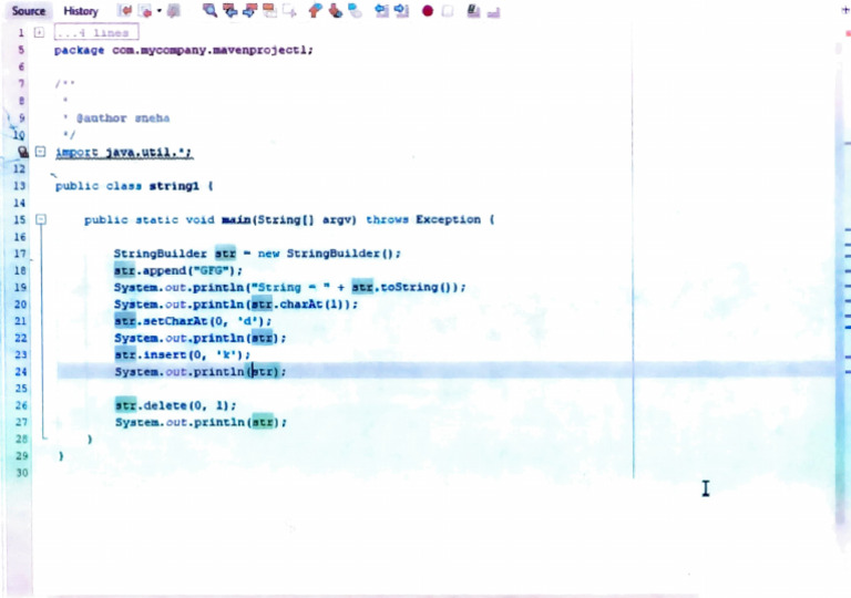 String Builder in Java | PDF