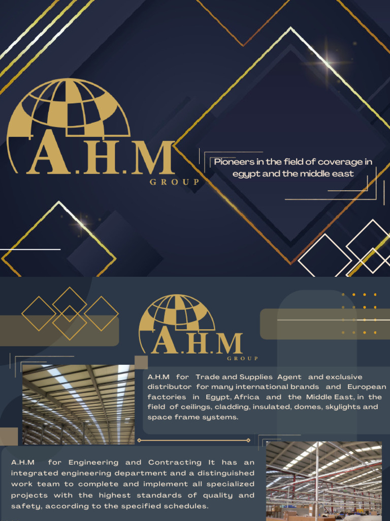 A.H.M Group Portoflio | PDF