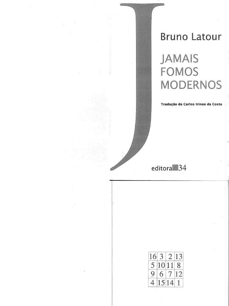 Latour-Jamais-Fomos-Modernos Completo | PDF