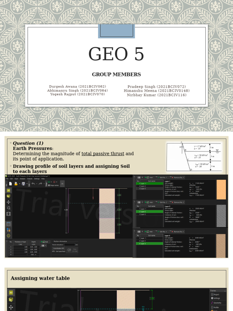 Geo 5 | PDF
