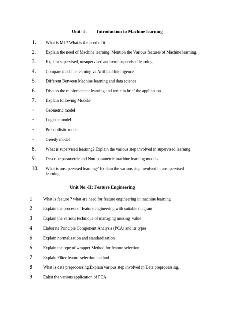 Question Bank UT1 | PDF