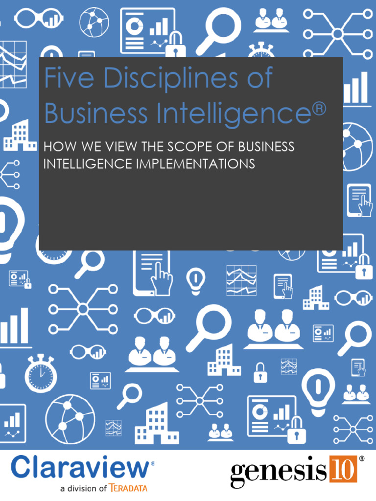 5 Disciplines of Business Intelligence | PDF