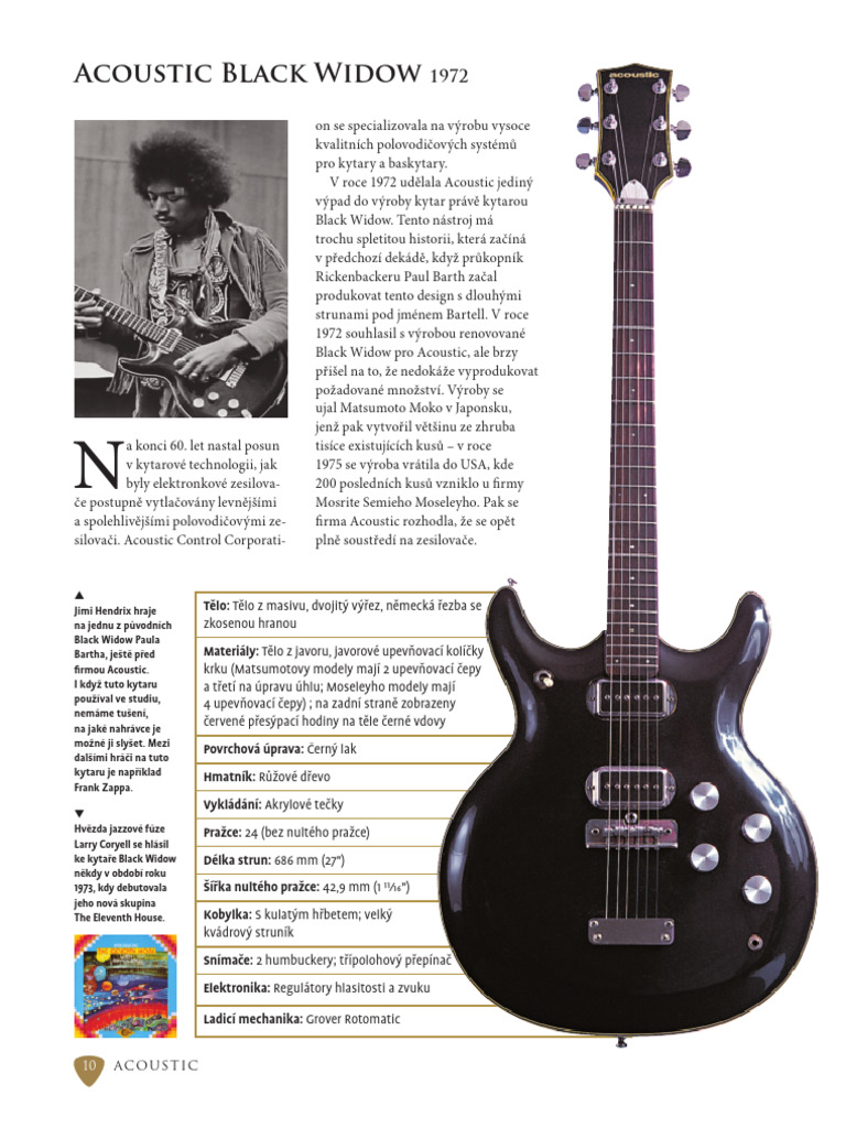 Rodokmeny Slavných Kytar - Ukážka | PDF