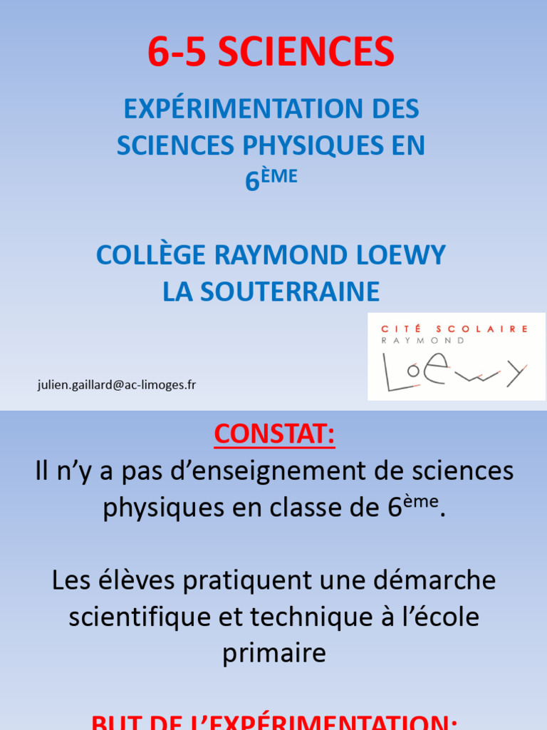 6 5 Sciences | PDF