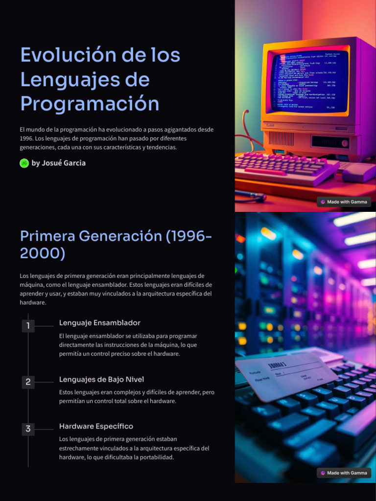 Evolucion-de-los-Lenguajes-de-Programacion | PDF