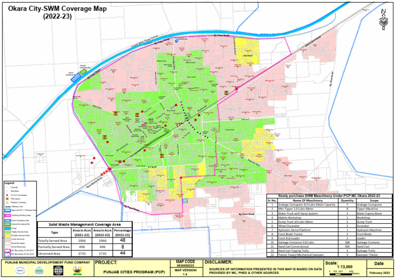 SWM-Map_Okara_2022_23 | PDF