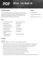 Restaurant Kitchen Schedule Template | PDF | Chef | Cooking