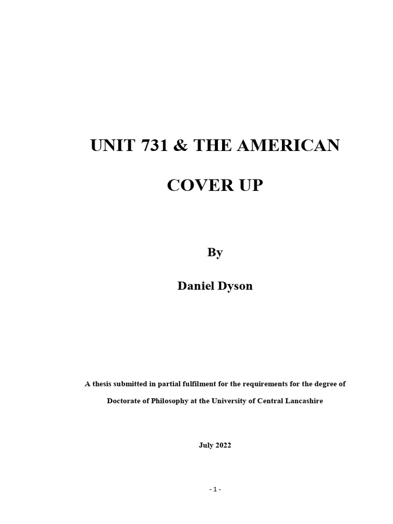 Dyson - Final Thesis - Master Copy | PDF