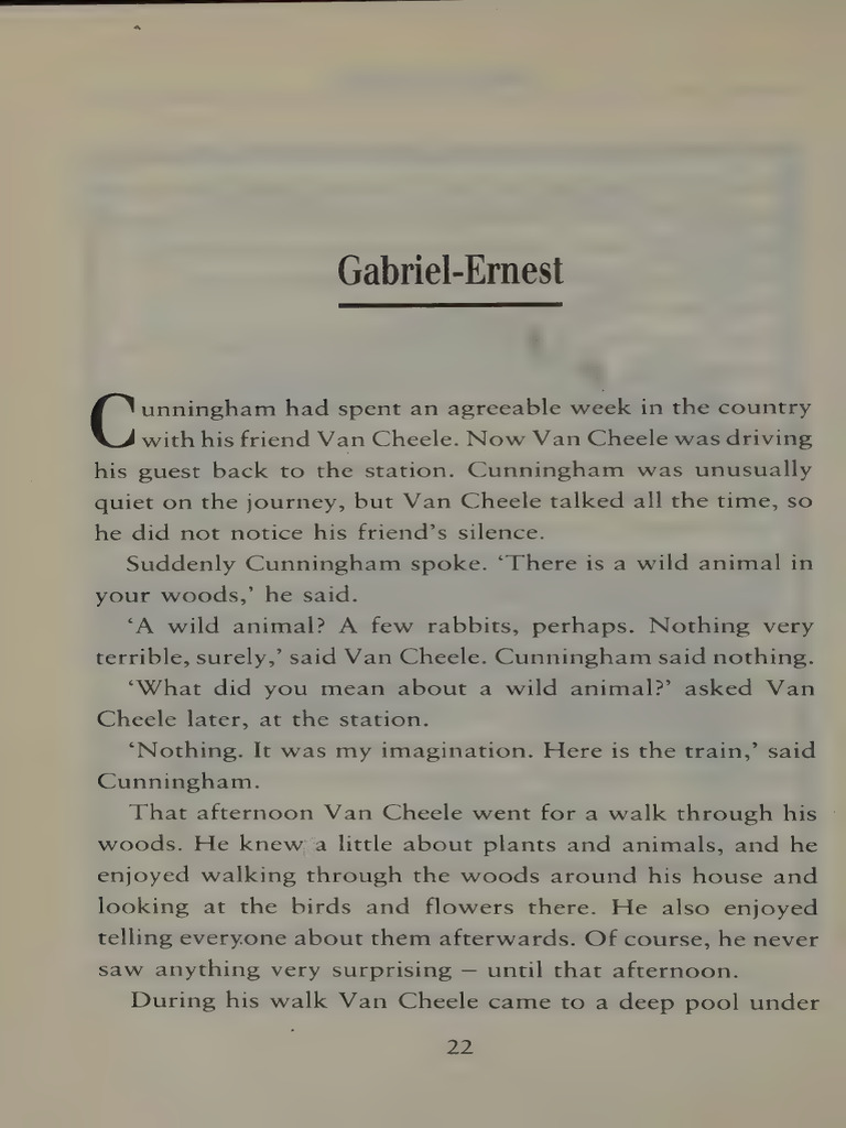 Gabriel Ernest | PDF