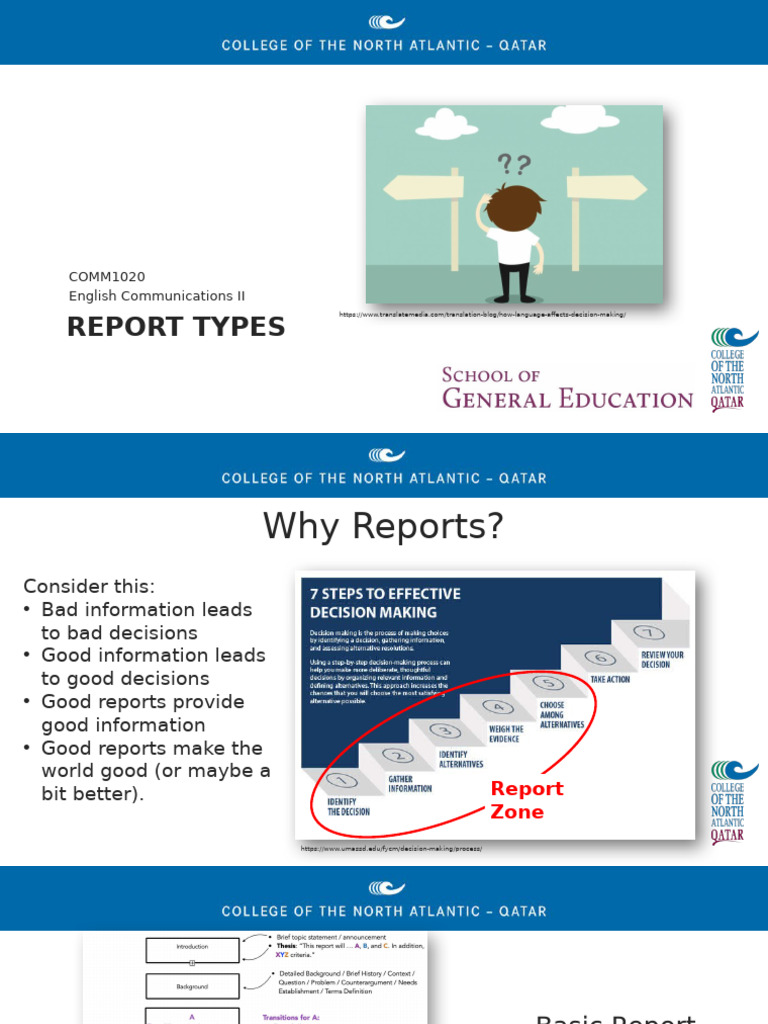 PPT8 Types of Reports | PDF