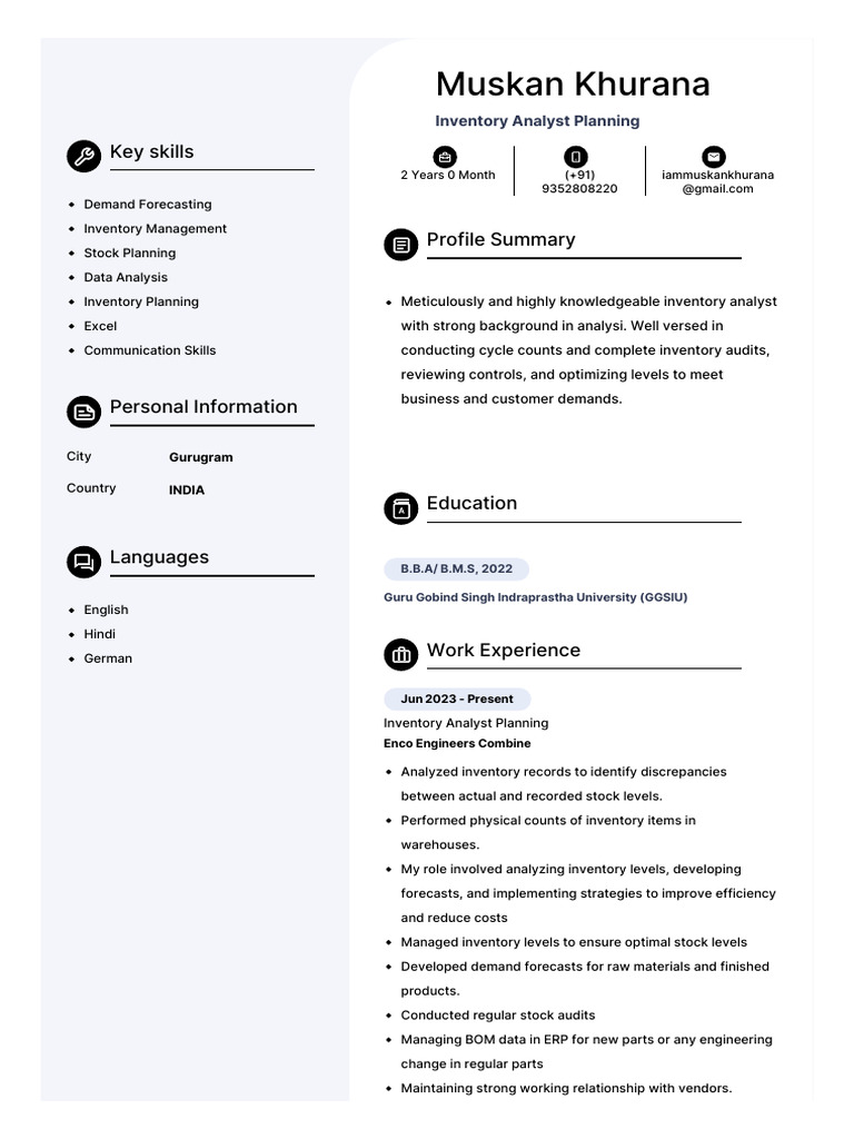 Muskan Resume | PDF