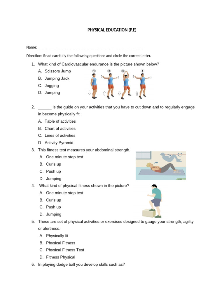 PHYSICAL EDUCATION | PDF