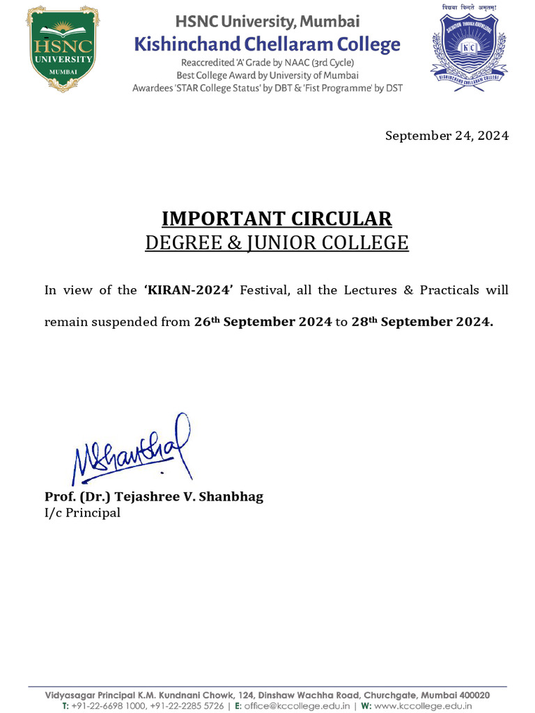 Circular Kiran 2024-2025-2 240925 104219 | PDF