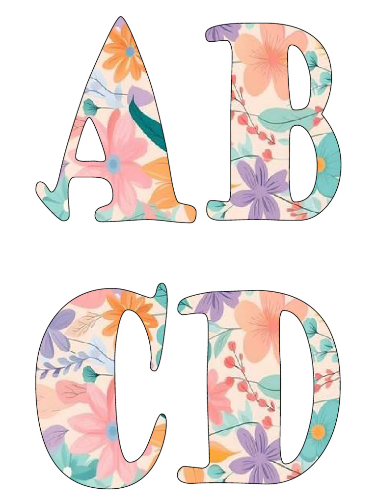 ABC Letra Goudy | PDF