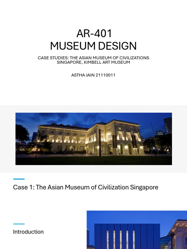 Case Study Museum Design | PDF
