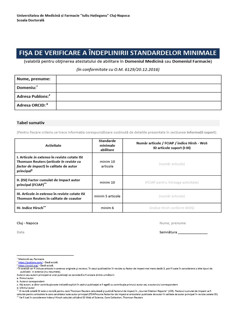 Anexa 2a Pt. Evaluare CSUDz | PDF